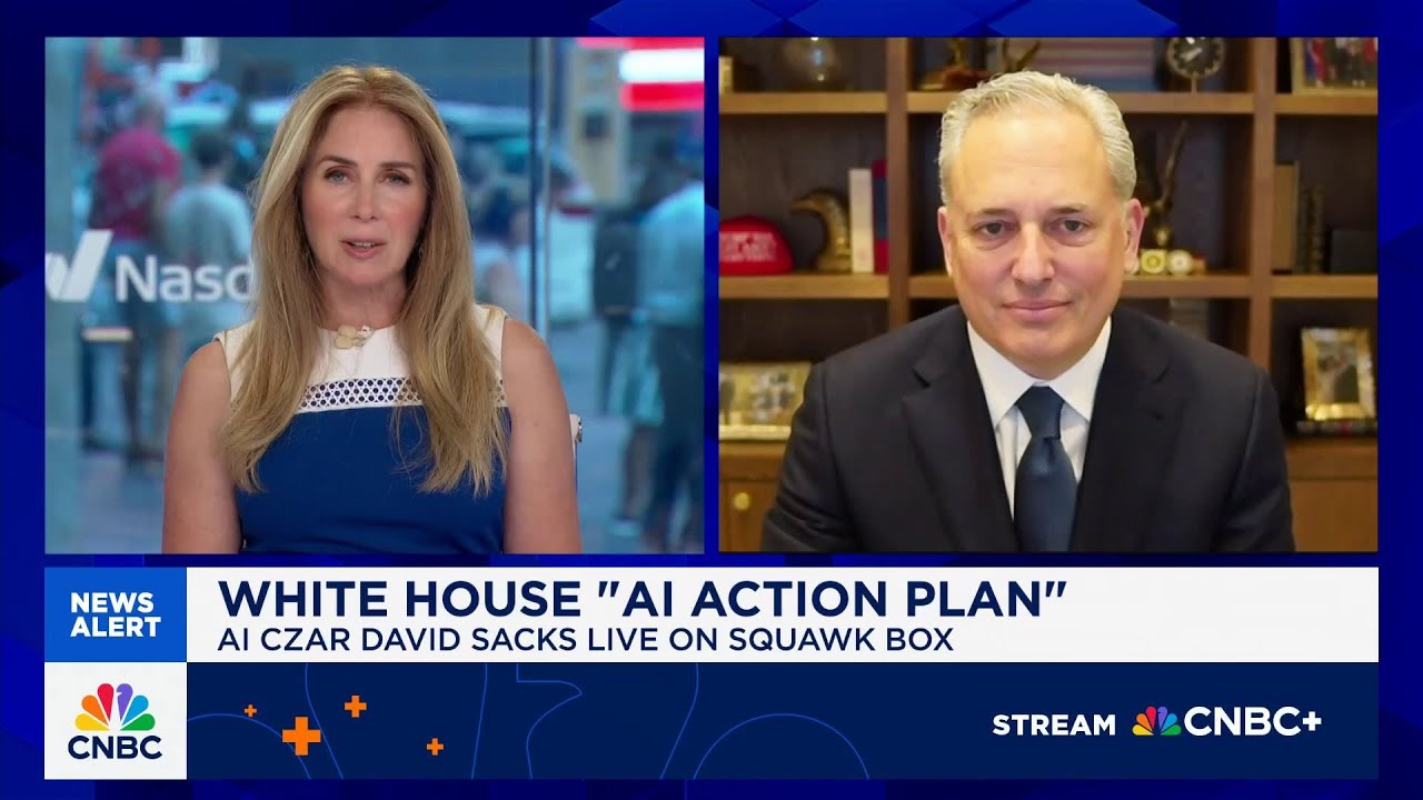 Trump's AI Czar: Winning the AI Race is the 21st Century's Space Race