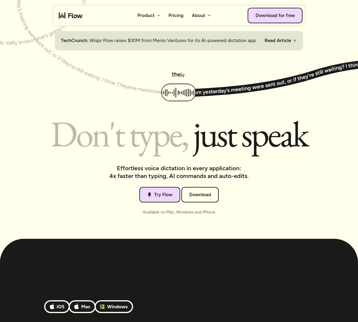 Wispr Flow Secures $30 Million in Series A Funding